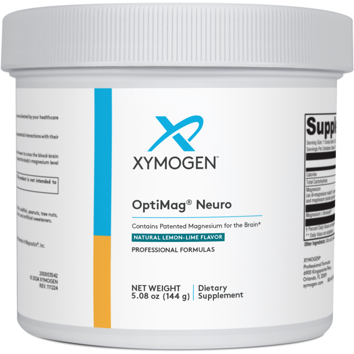 OptiMag Neuro Supplement Lemon-Lime 60 Servings – HormoneSynergy